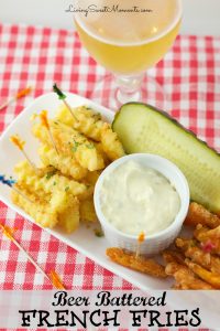 Beer Battered French Fries Recipe (Extra Crispy & Easy) - Living Sweet ...