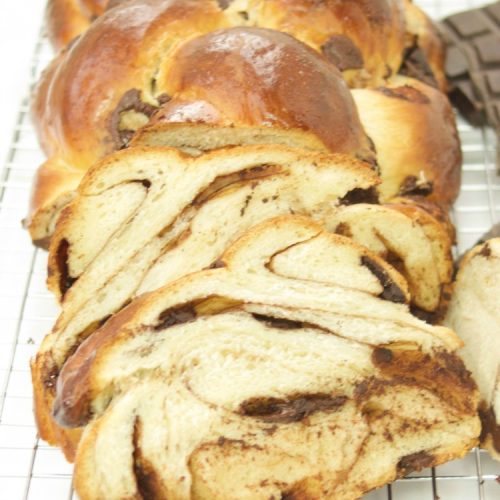 Amazing Double Chocolate Challah Bread - Living Sweet Moments