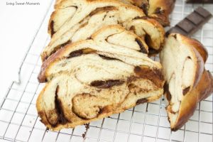 Amazing Double Chocolate Challah Bread - Living Sweet Moments