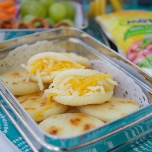 Cute Mini Arepas With Cheese - Living Sweet Moments
