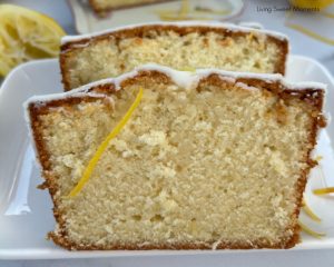 Moist Lemon Loaf - Living Sweet Moments