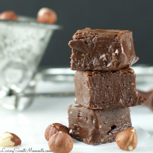 Decadent Nutella Fudge Recipe - Living Sweet Moments