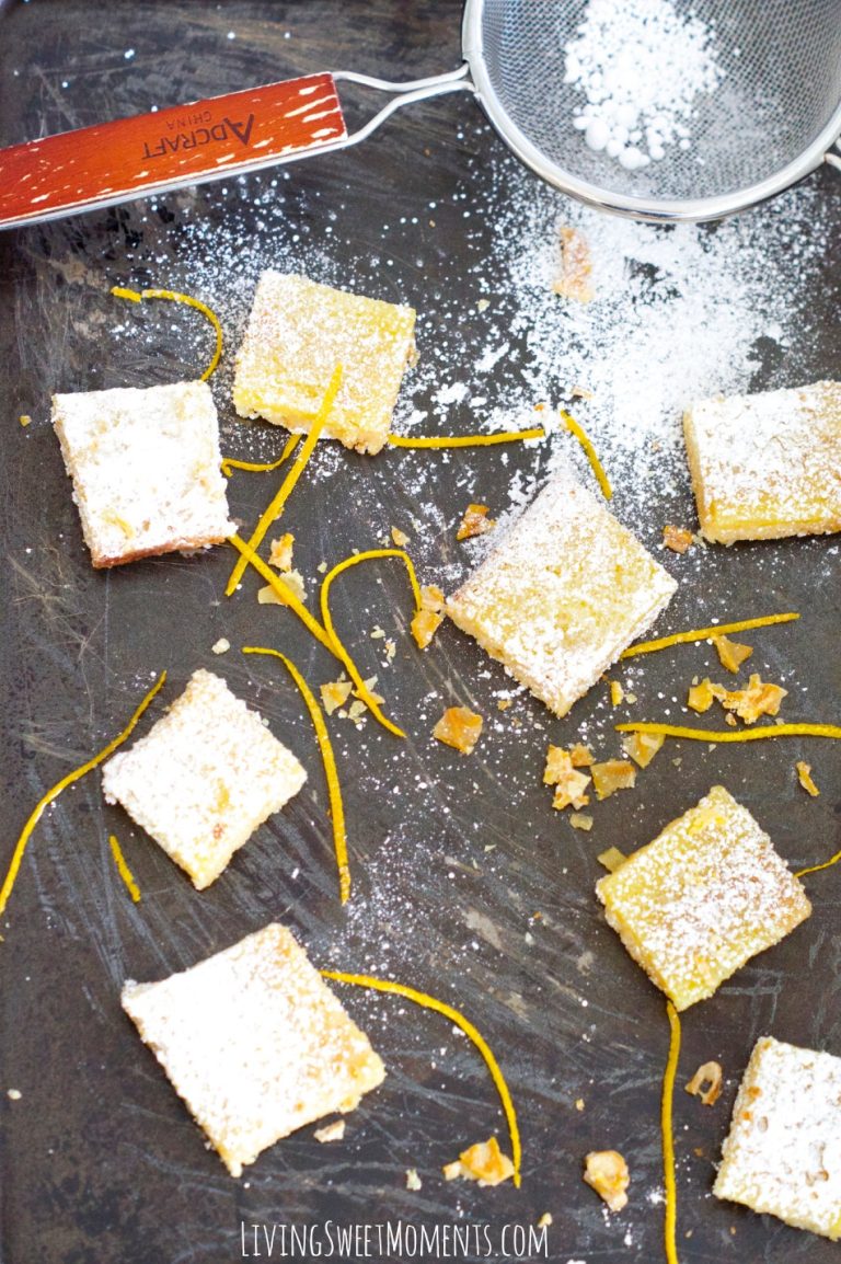 Delicious Orange Bars Recipe - Living Sweet Moments
