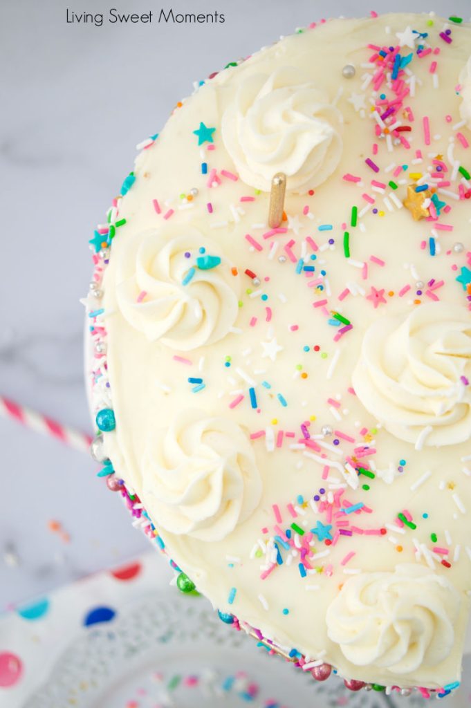 Super Moist Vanilla Cake - Living Sweet Moments